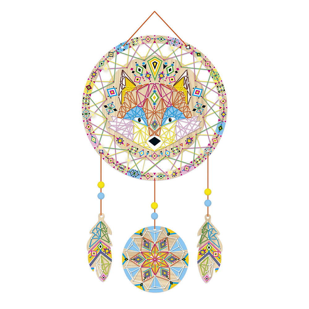 Creative Kit - String Art Luminous Dreamcatcher Fox : "Les Ateliers ...