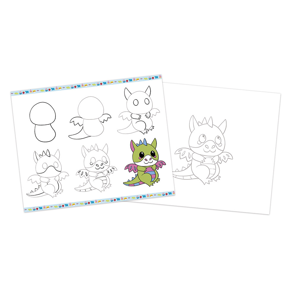 Creative Drawing Set 20 Glitter Felt Coloring Pens : Painting by ...