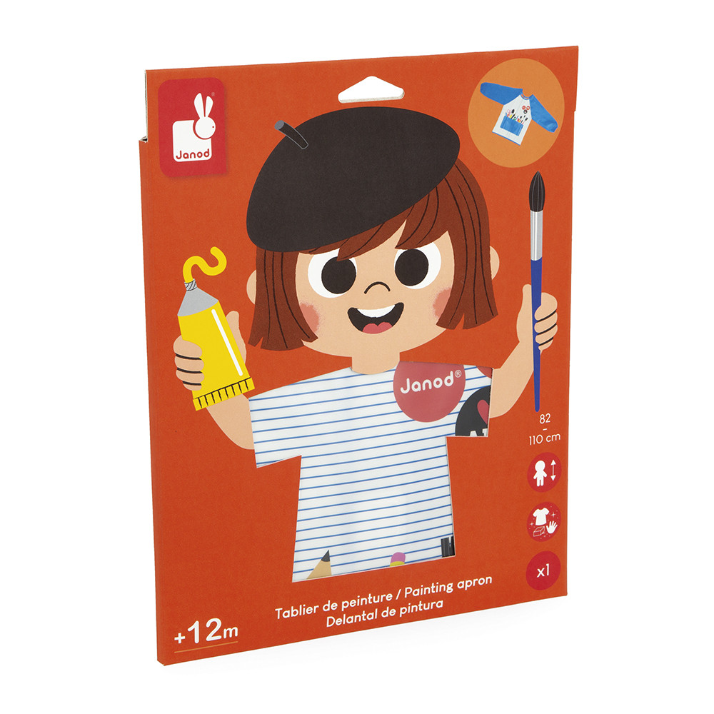 Painting Apron : Painting by numbers & Colouring Janod - J07404
