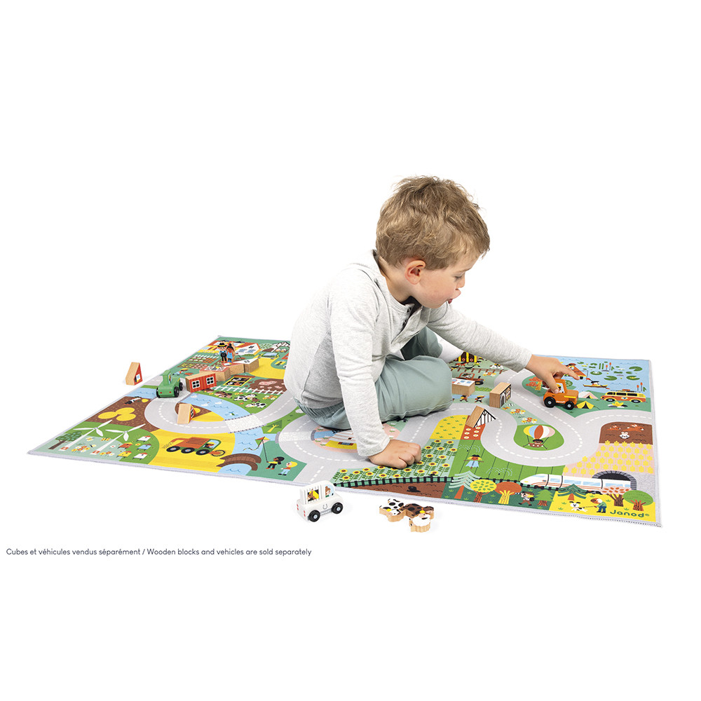 Playmat with circuit Countryside - Cross Roads : Tables & Furniture ...