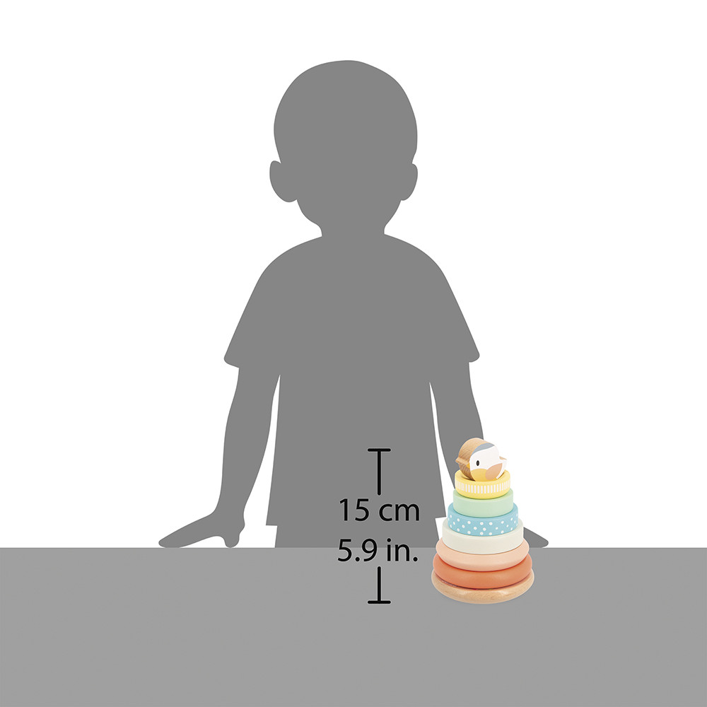 Stackable Nest Pure : Manipulation & stackers Janod - J05145