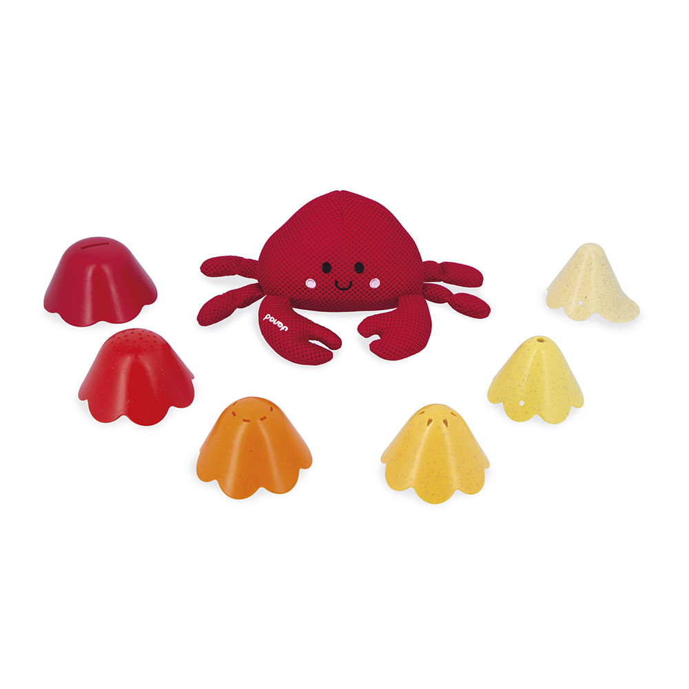 Bernard & his shell Bath toy : Bath squirters & sponges Janod - J04734