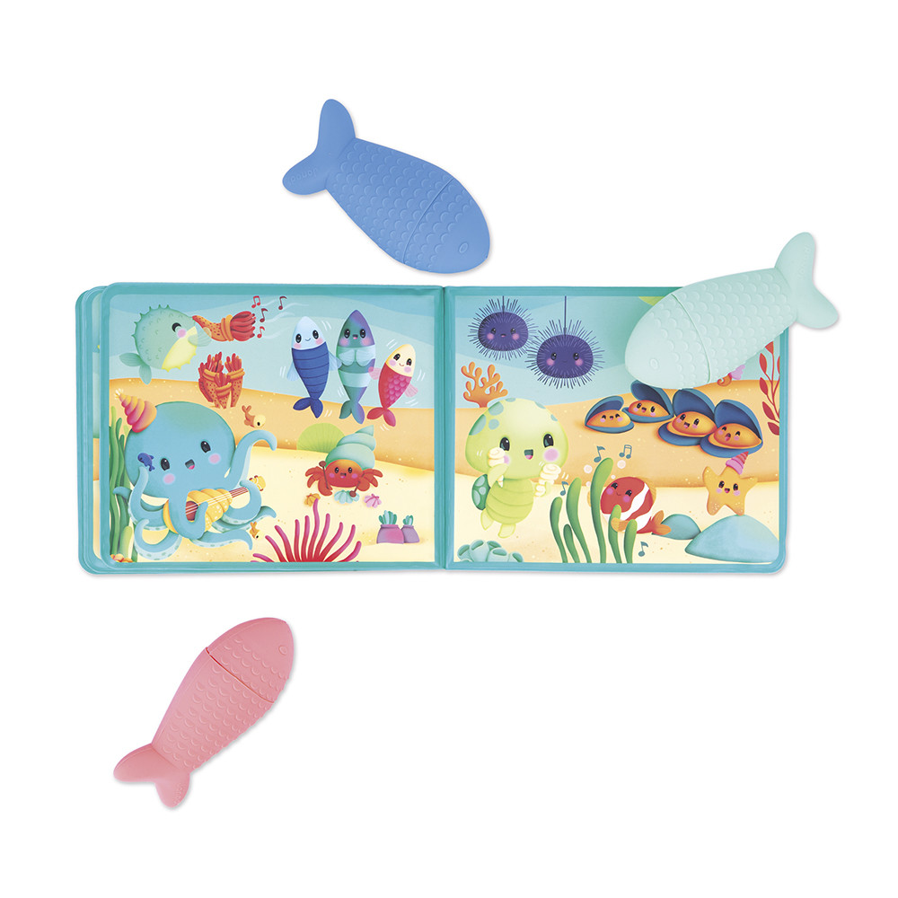 Party under the sea Bath Book : Bath books Janod - J04733
