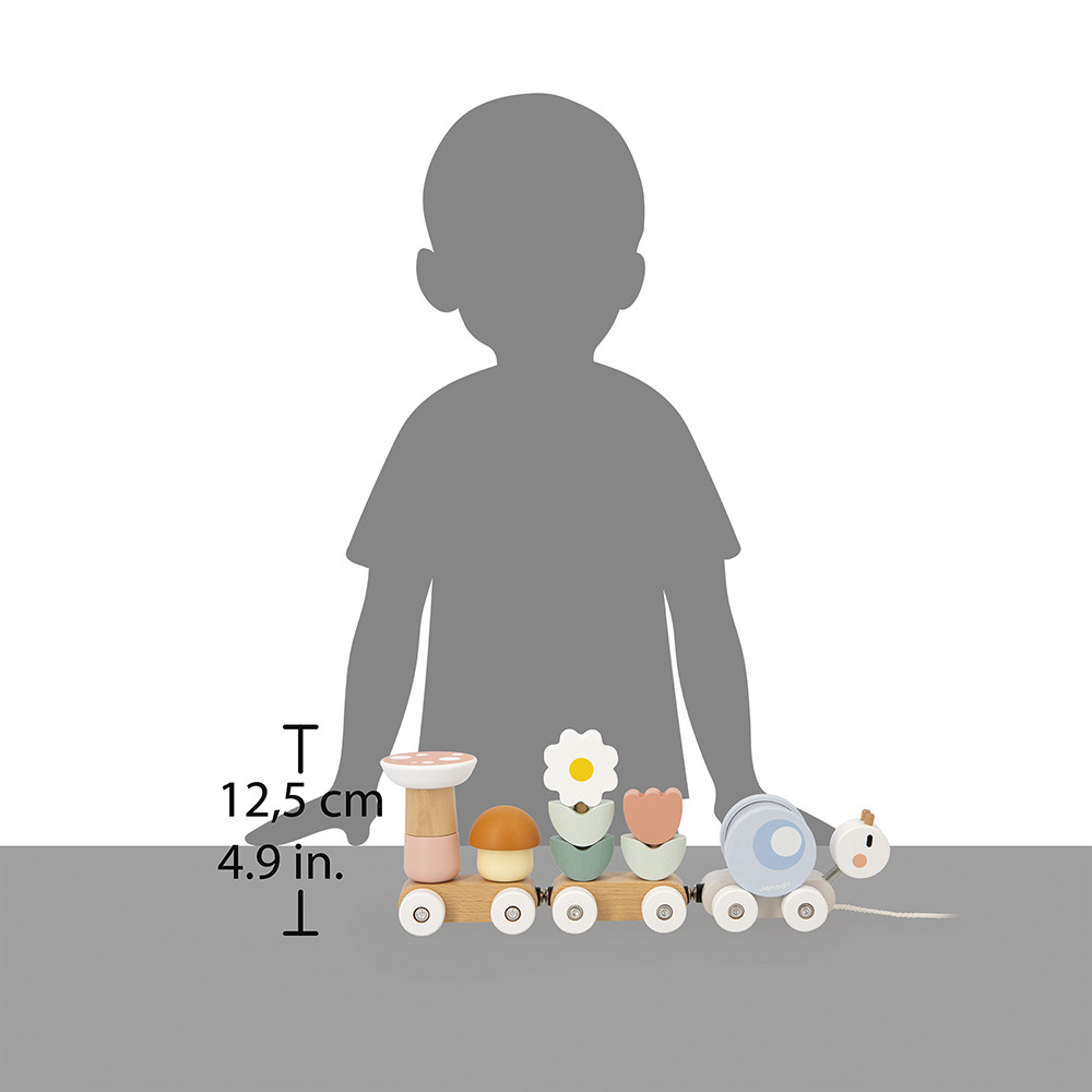 Sweet Cocoon Pull Train : Trains & Vehicles Janod - J04010