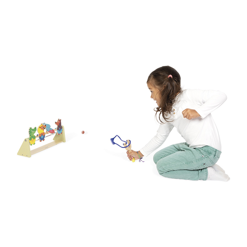 Knock them over game Applepop : Throwing games Janod - J03372