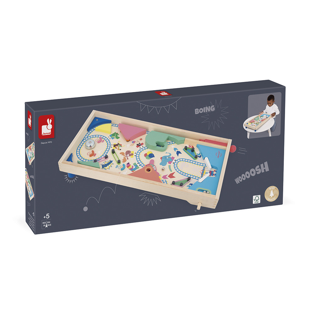 Pinball Fair Applepop : Skill games Janod - J03368