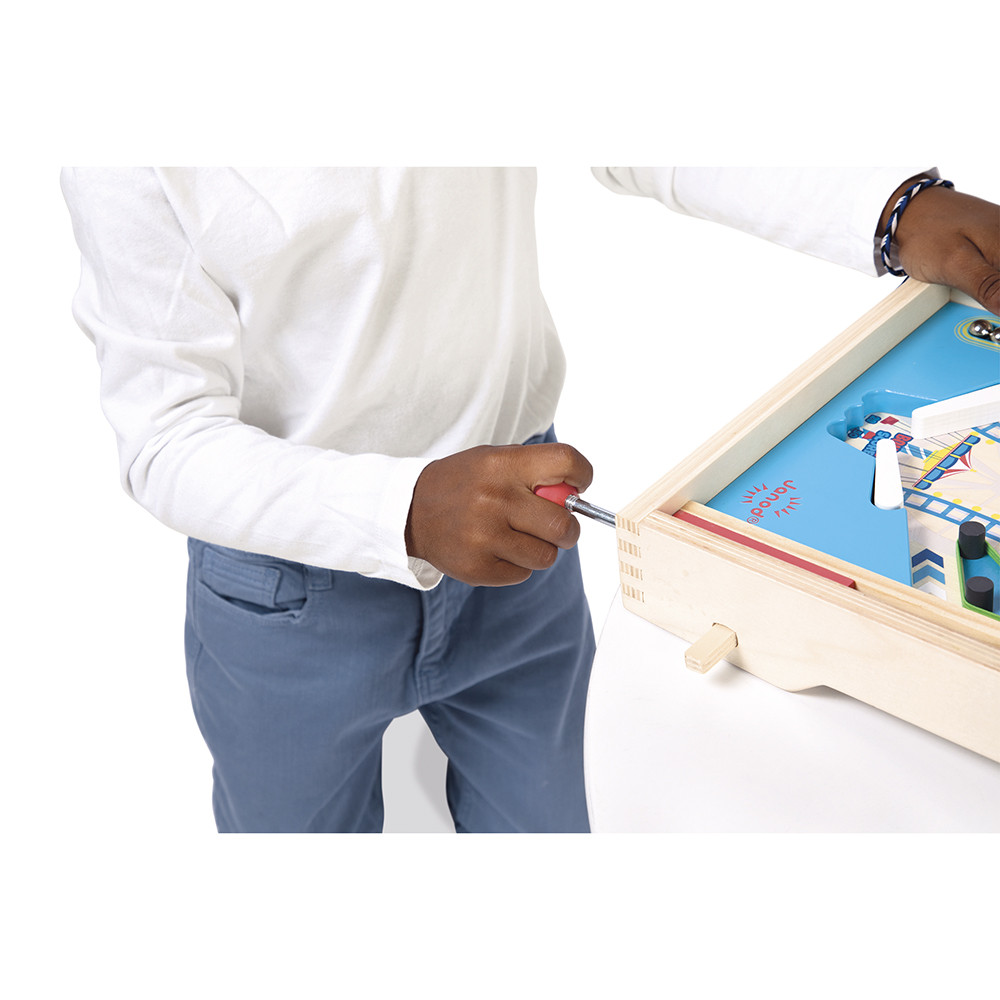 Flipper Fête Foraine Applepop : Jeux d'adresse Janod - J03368