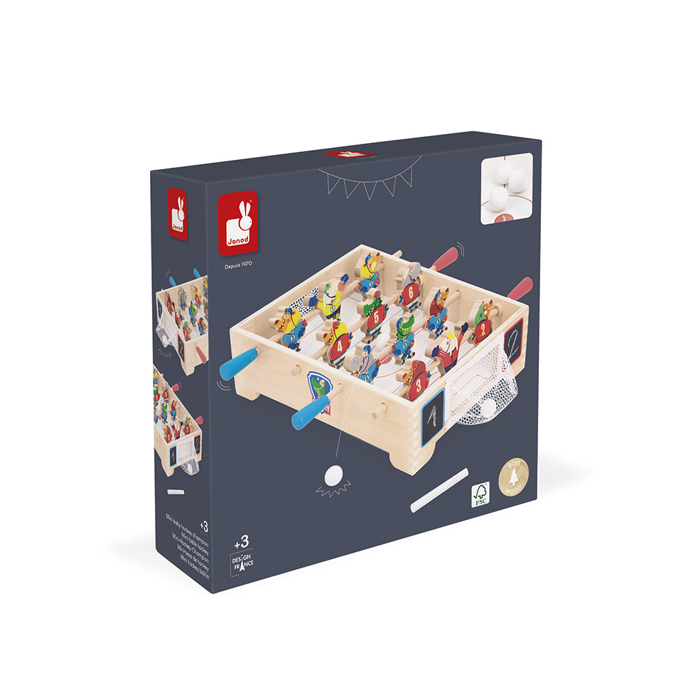 Mini Table Hockey Champion Applepop : Skill games Janod - J03367