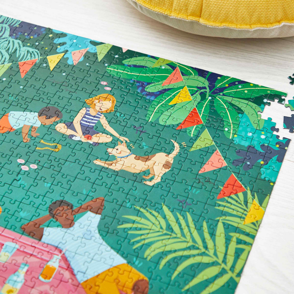 Puzzle Picnic Con Gli Amici 1000 pezzi : Puzzle da 500 a 2000 pezzi ...