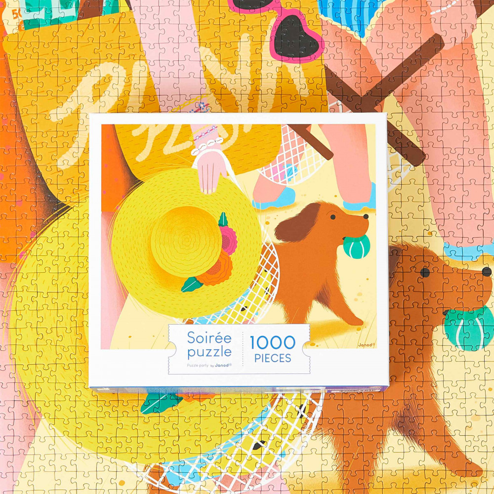 Puzzle Trip to the Beach 1000 pieces : 500 to 2000 piece puzzles Janod ...