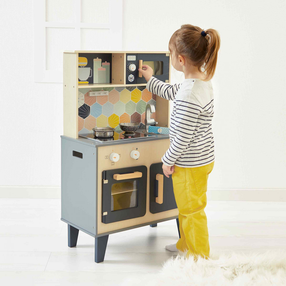 Big Wooden Mosaic Kitchen : kitchens, dinnerwares & accessories Janod ...