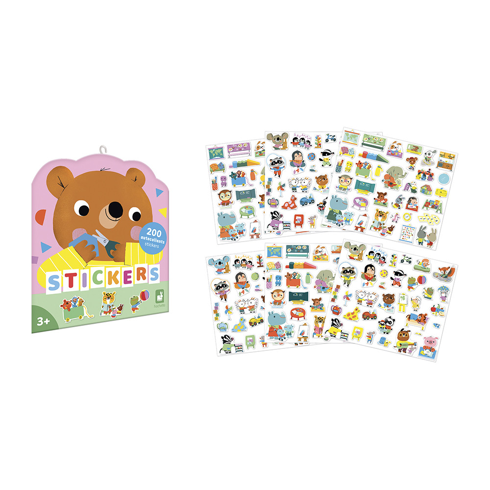 Kindergarten Stickers x200 : Mosaic & Stickers Janod - J09235