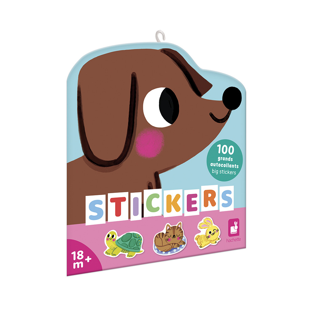 Pet Stickers x100 : Mosaic & Stickers Janod - J09234
