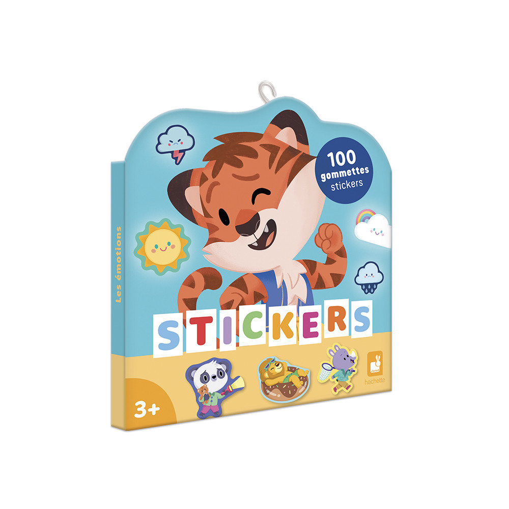 Emotion Stickers x100 : Mosaic & Stickers Janod - J09232