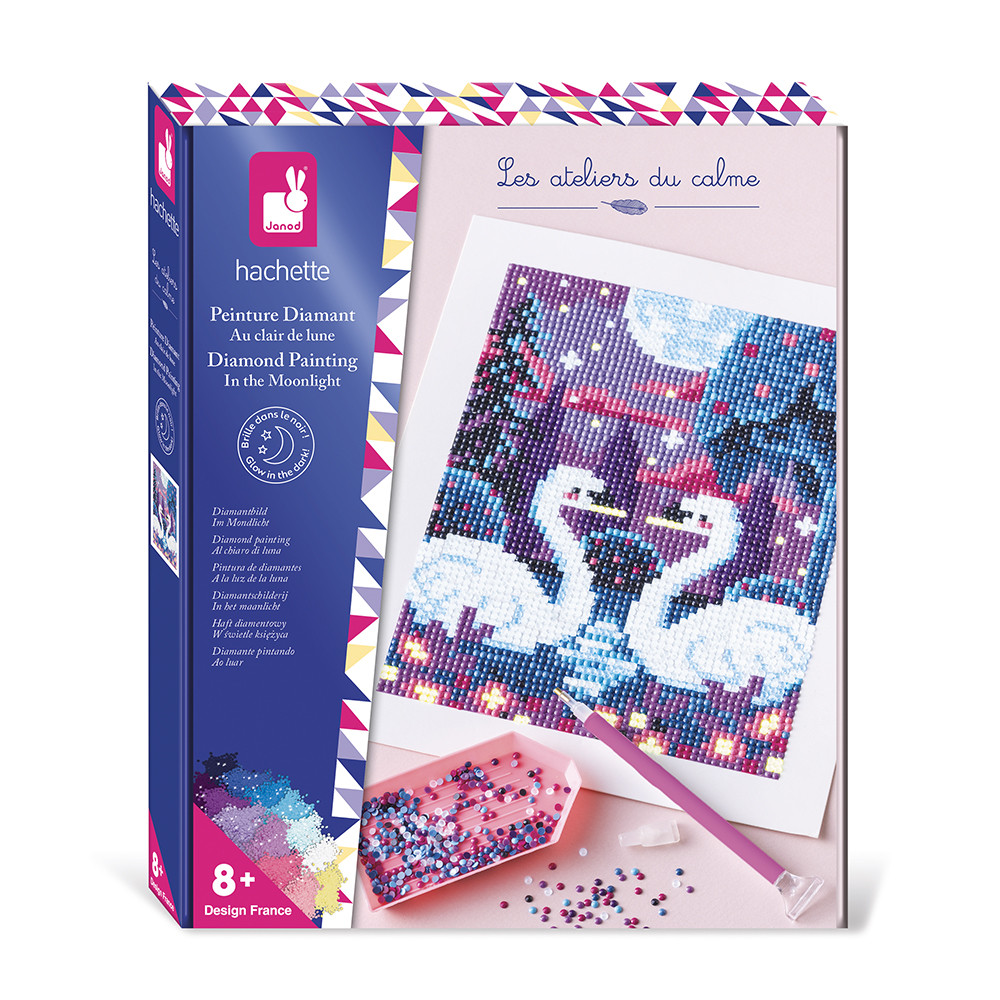 Creative Kit - Moonlight Phosphorescent Diamond Painting : Glitter ...