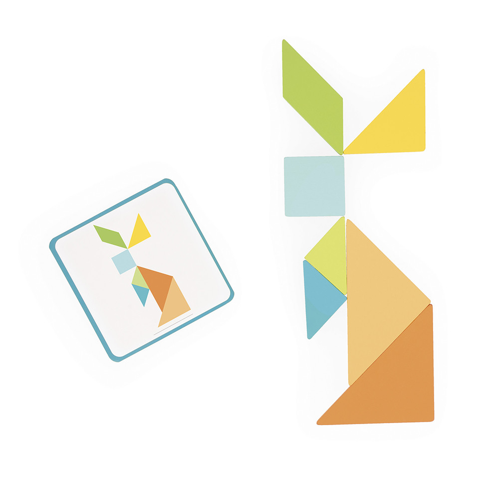 Essentiel - Tangram : Manipulation & stackers Janod - J05070