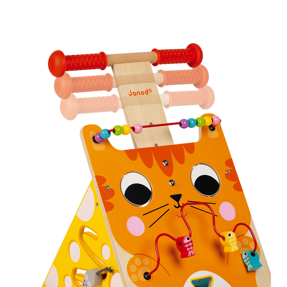 Multi-Activities Cat Baby Walker (wood) : Rockers, Ride-ons & Walkers ...