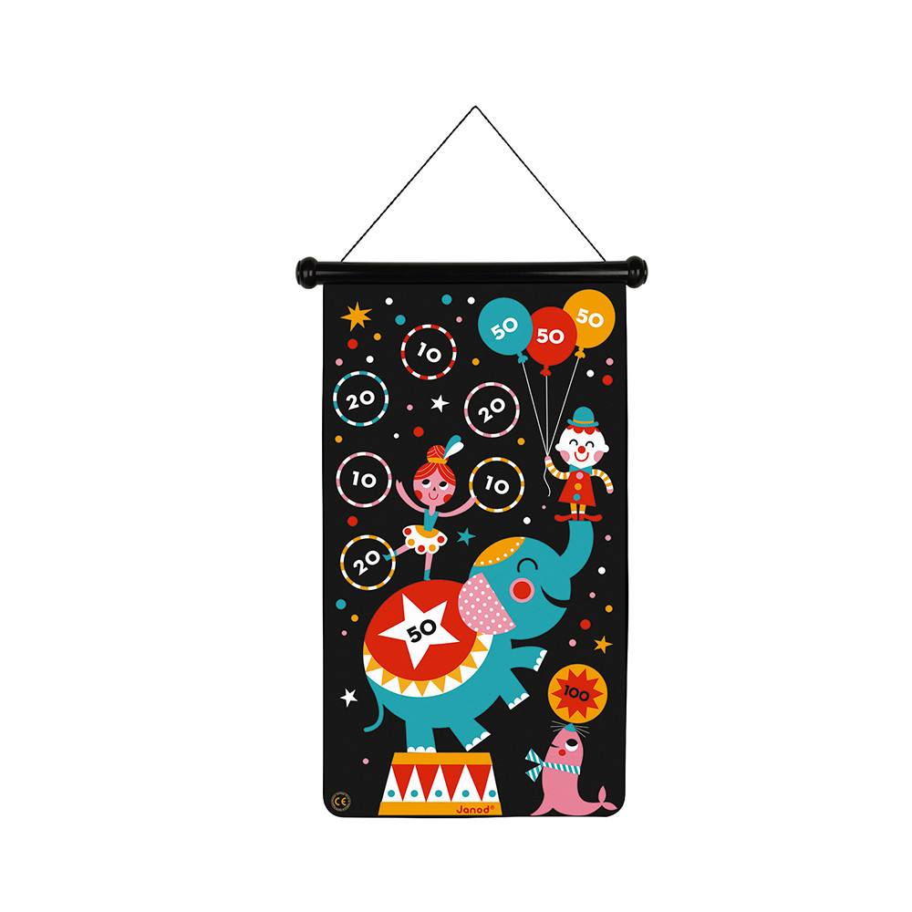 Magnetic Dart Game Circus : Skill games Janod - J02074