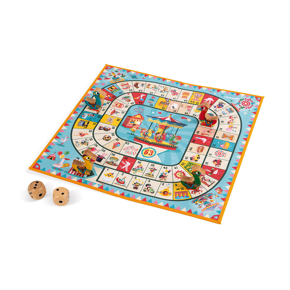 Carrousel Game of the Goose : Racing board games Janod - J02743
