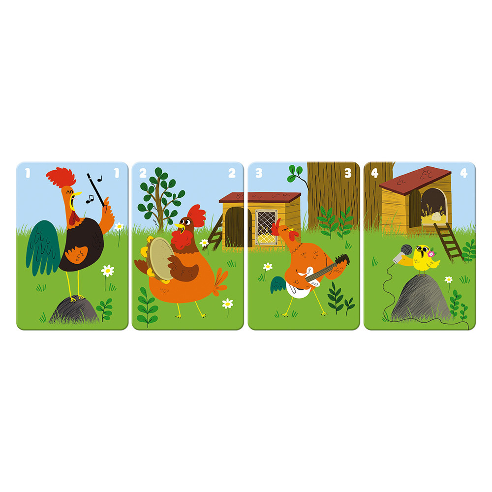 Happy Families Family Farm : Card games Janod - J02756