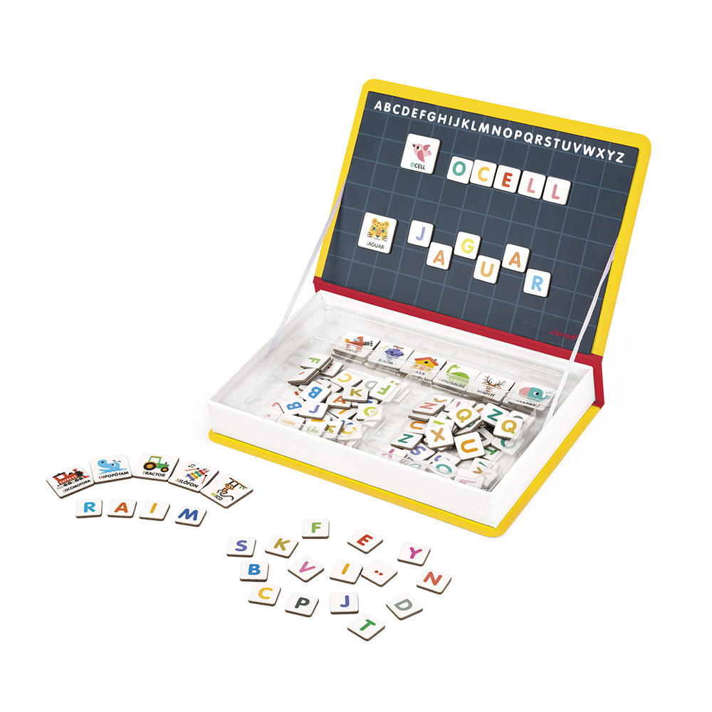 Catalan Alphabet Magneti'book : Educational magnetic games Janod - J02722