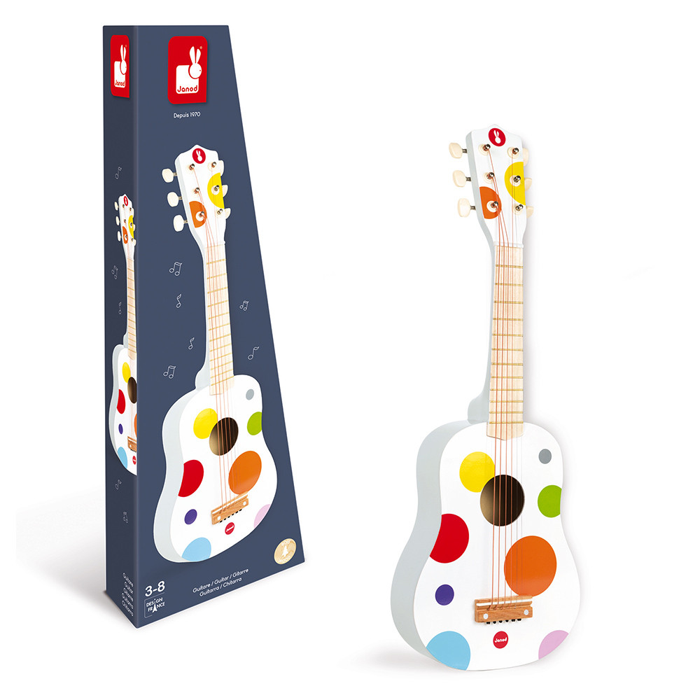 Guitar Confetti (wood) : Pretend Play Janod - J07598