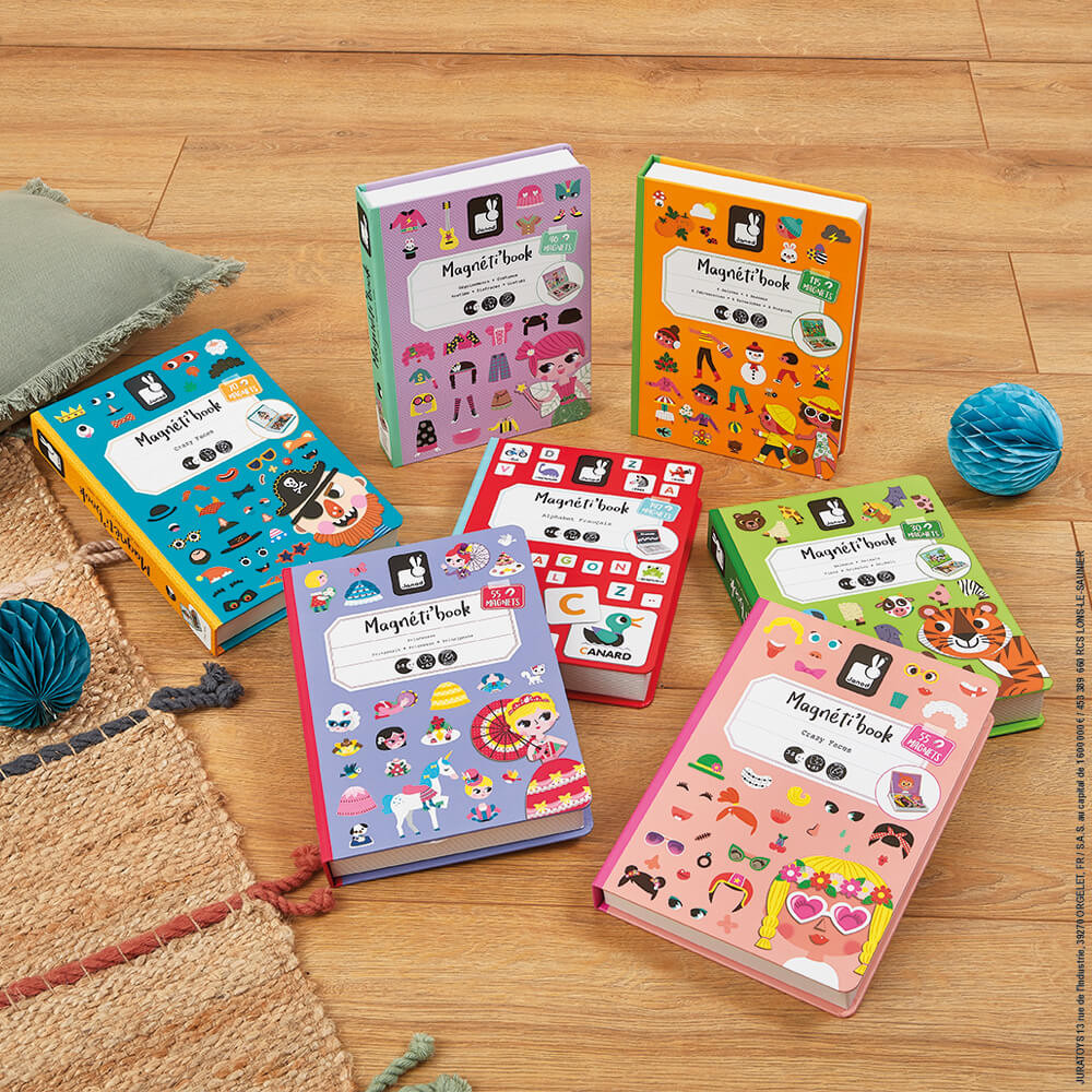 French Alphabet Magneti'Book - In French : Educational magnetic games ...