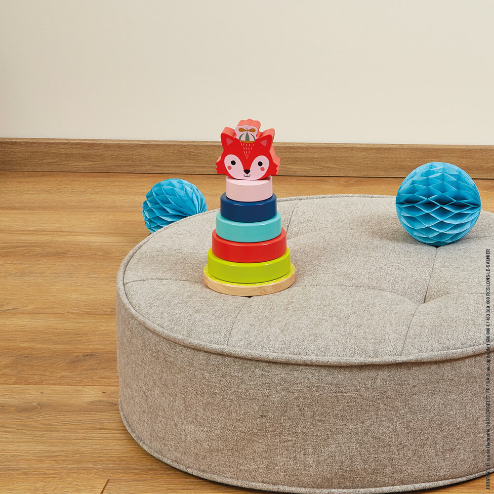 Baby Forest Fox Stacker (wood) : Manipulation & stackers Janod - J08014