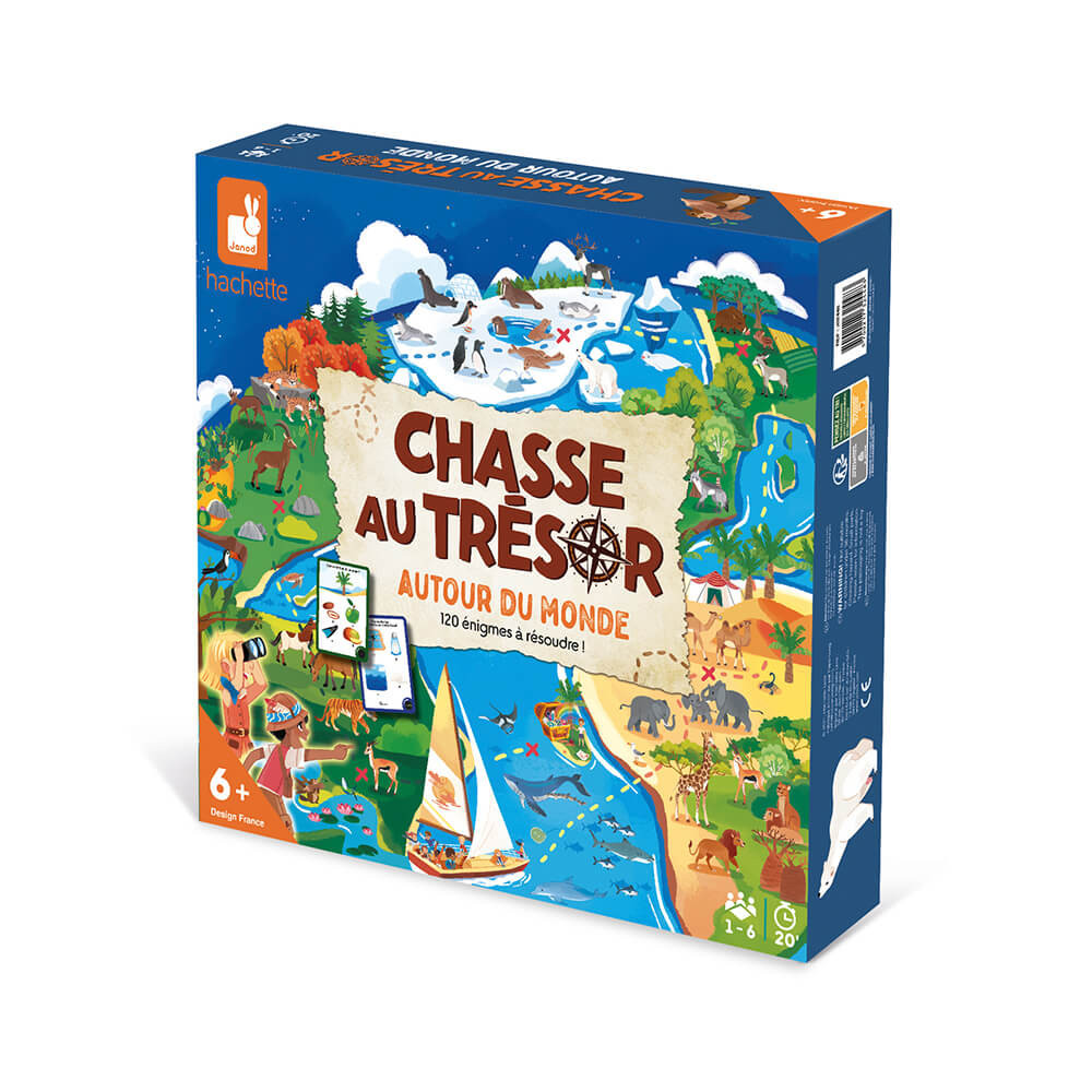 Jeu Chasse au Trésor Autour du Monde : Jeux de rapidité & de stratégie ...