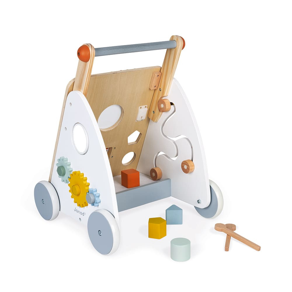 Sweet Cocoon Wooden Multi-Activity Trolley : Rockers, Ride-ons ...