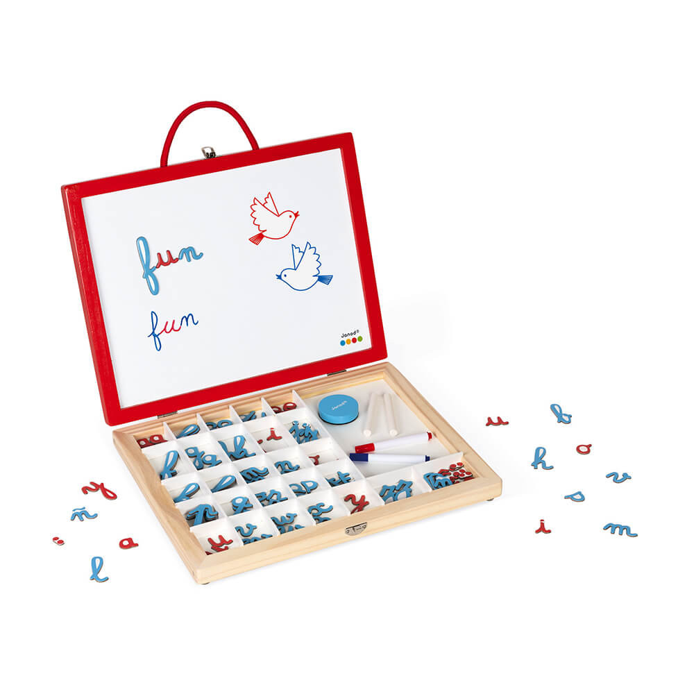 Essentiel - 4-in-1 Wooden Cursive Letters Kit : Figures & Letters ...