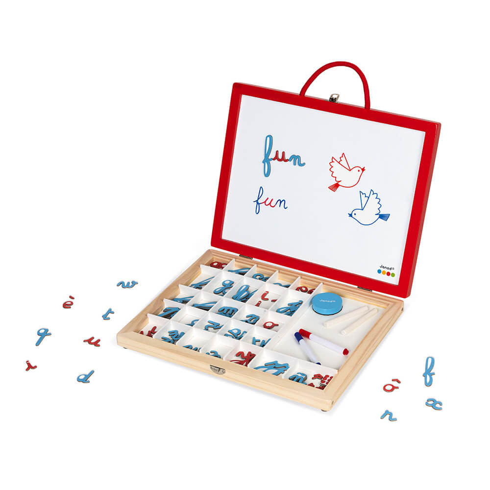 Essentiel - 4-in-1 Wooden Cursive Letters Kit : Figures & Letters ...
