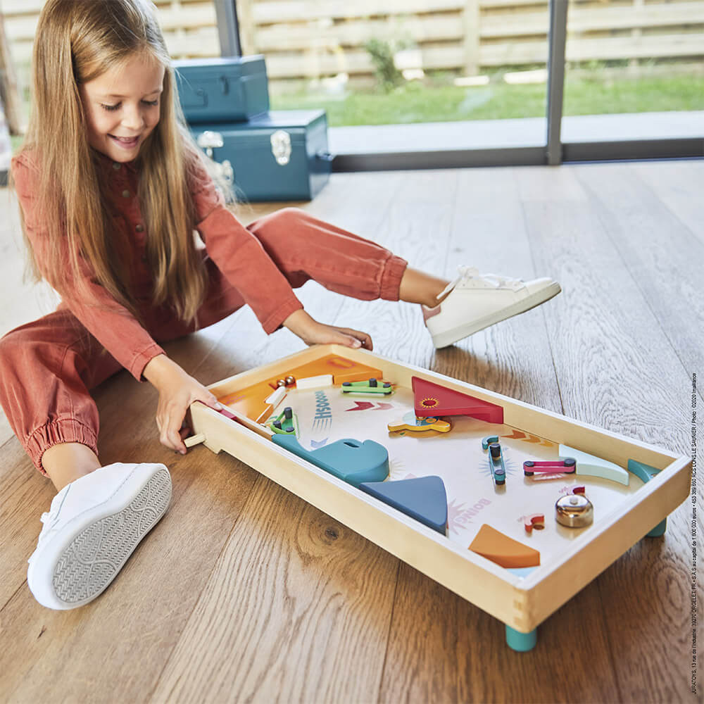 Flipper aus Holz : Geschicklichkeitsspiel Janod - J02088 ... Flipper aus Holz : Geschicklichkeitsspiel Janod - J02088 ...