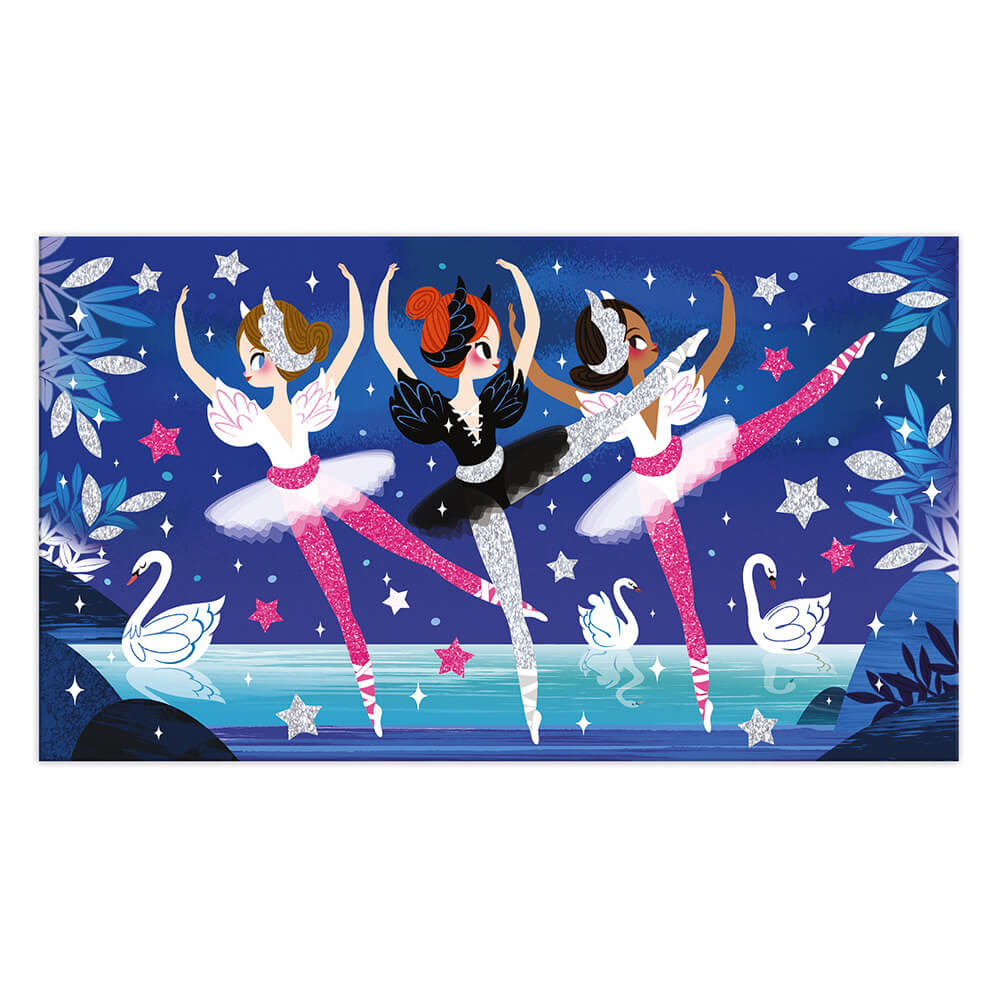 Creative Kit - Fluorescent Glittering Dancers Set : Glitter, Golden ...