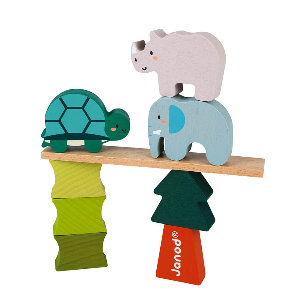 Wooden Balancing Animals game - In partnership with WWF® : Balance ...
