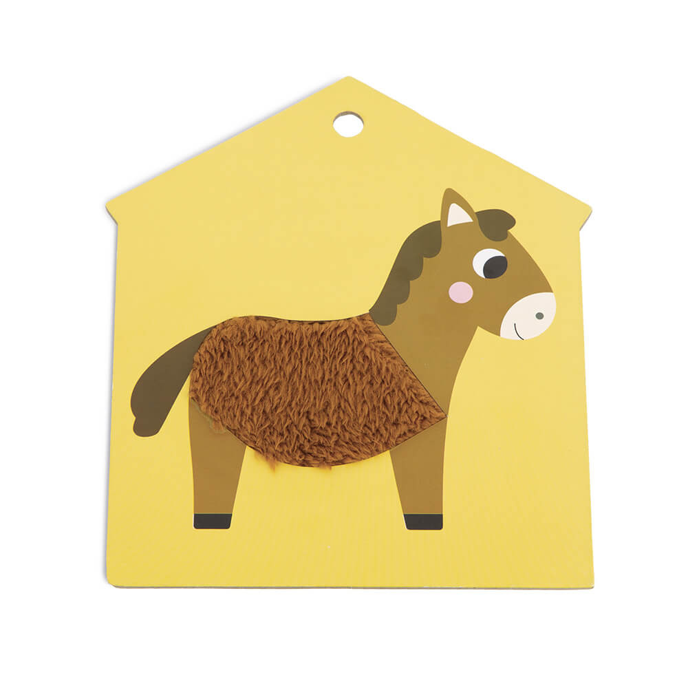 Farm Tactile Cards Set : Shapes & Colours Janod - J02692