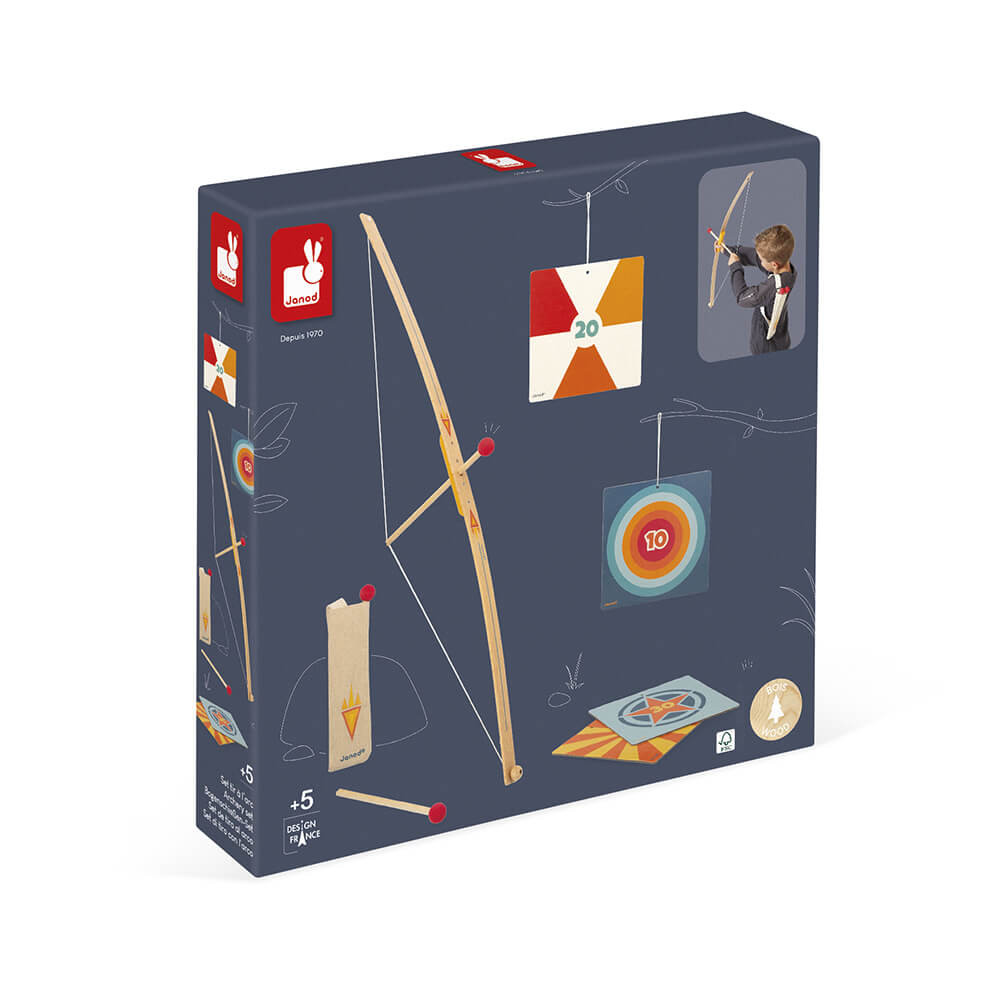 Set de Tir à l'Arc : Sports & Activités d'extérieur Janod - J03172