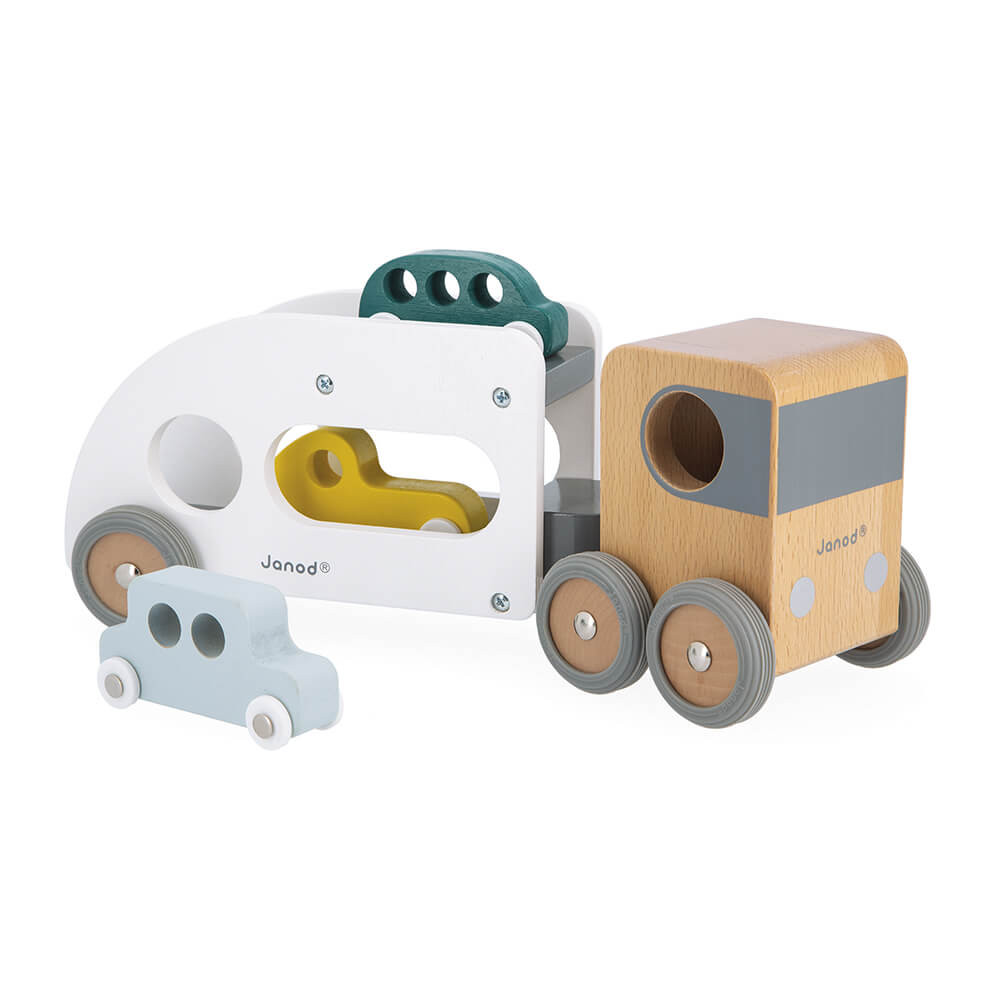 Wooden Trains, Vehicles and Mini Worlds - Janod