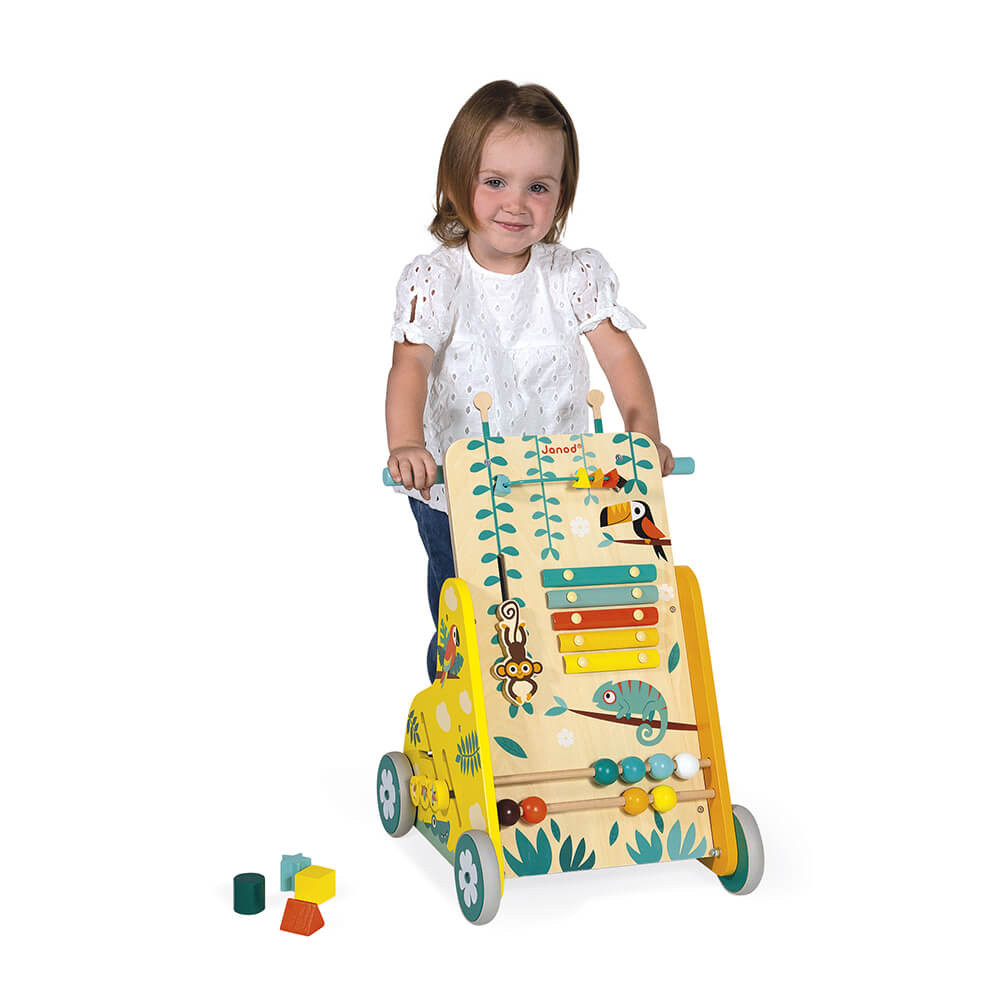 Tropik - Multi-Activity Trolley : Rockers, Ride-ons & Walkers Janod ...