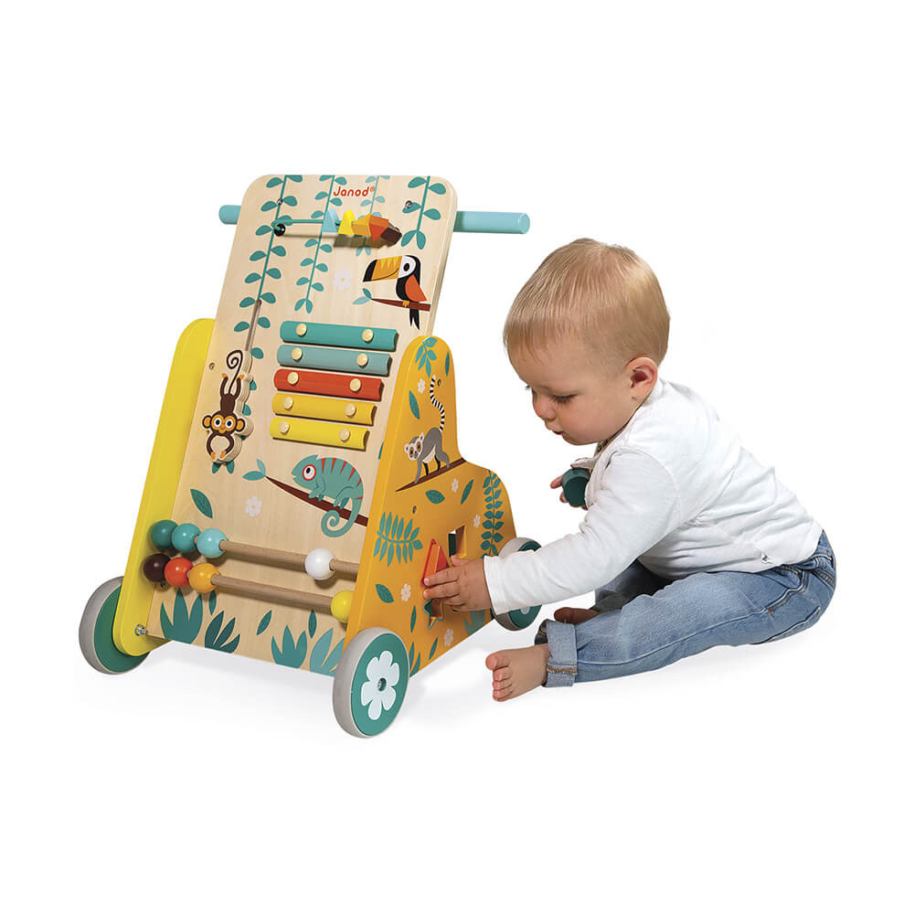 Tropik - Multi-Activity Trolley : Rockers, Ride-ons & Walkers Janod ...