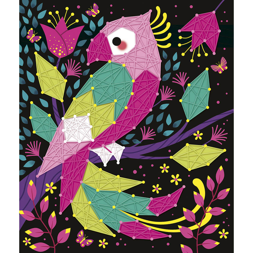 2 String Art Jungle Animal Boards To Make : "Les Ateliers Déco ...