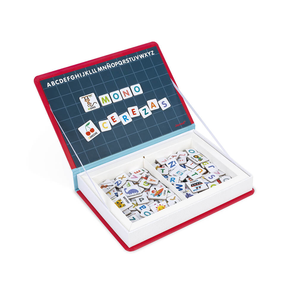 Spanish Alphabet Magneti'Book : Educational magnetic games Janod - J02714